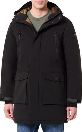 Replay Herren Parka mit Kapuze, Black 098 (Schwarz), M