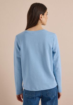 Cecil Sweatshirt mit Tunnelzug am Saum