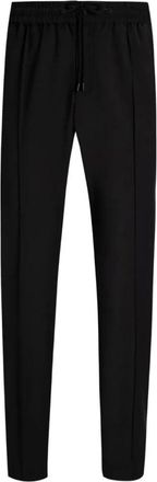 Dolce & Gabbana Homme, Pantalons, Noir, Taille: XL Slim-fit Pantalons