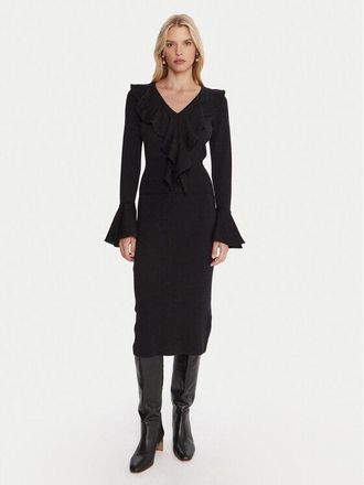 Luisa Spagnoli Strickkleid Malimba 100110 Schwarz Slim Fit