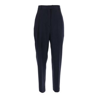 Jucca Bundfaltenhose - - Trousers - Damen - Blau - M