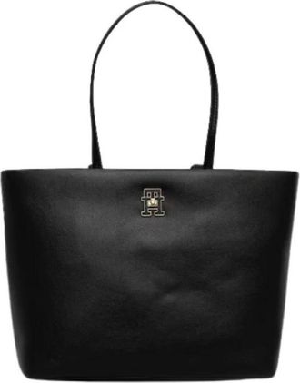 Tommy Hilfiger Femme, Sacs, Noir, Taille: ONE Size TH Modern Tote