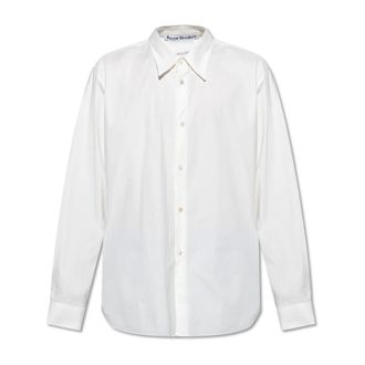 Acne Studios Herren, Shirts, Wei&szlig;, XLGr&ouml;&szlig;e