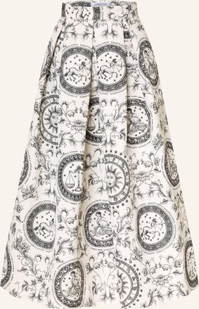 Lunatica Milano Lunatica Milano Jacquard-Kleid weiss