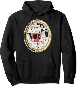 MARVEL Deadpool Cat Rule Everything Around Me Pullover Hoodie