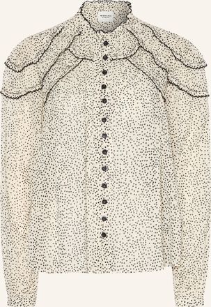 Isabel Marant Marant &Eacute;toile Bluse Christa Mit R&uuml;schen schwarz