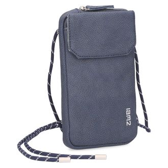 zwei Handytasche zum Umh&auml;ngen Mademoiselle.M MP30 Smartphone-Etui & Geldb&ouml;rse 2-in-1, umlaufender Rei&szlig;verschluss, l&auml;ngenverstellbarer Riemen, Mini-Handtasc