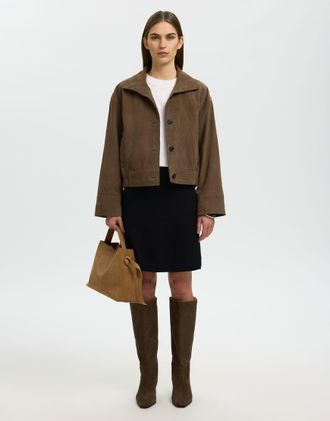 Selected Mini-jupe - Noir