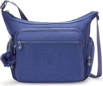 Kipling GABBIE Mittelgroße Umhängetasche, Blue (Blau)
