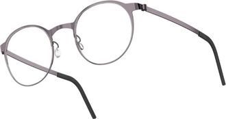 Lindbergh unisex, Accessoires, Gris, Taille: 50 MM Strip Titanium 9571 Optical Frame