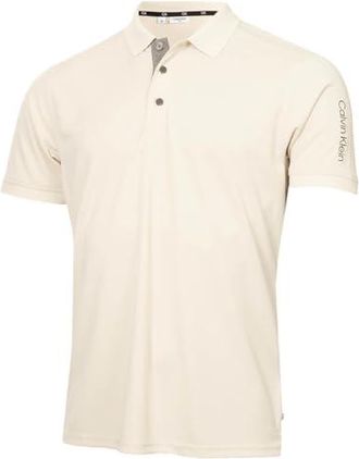 Calvin Klein Polo Golf l&eacute;ger Respirant Homme - Tourterelle - XL