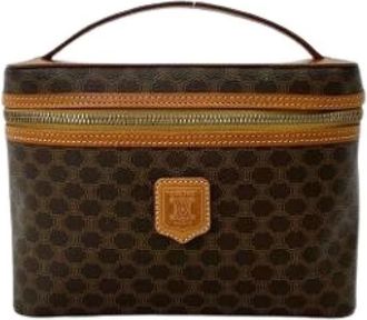 Celine Pre-owned Vintage Vanity Bag - Femme - Pre-owned - Brun - Taille: ONE Size