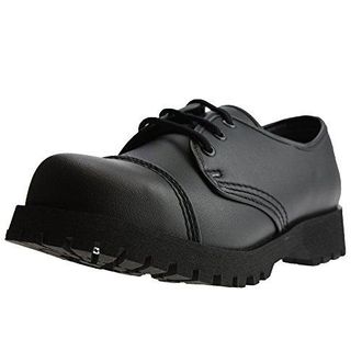 Boots & Braces 3-Loch Vegetarian (Vegi) Schuhe Schwarz, Noir - Noir, 44