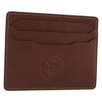 Loewe Pre-owned Card Case - - Pre-owned - Damen - Braun - ONE SIZE