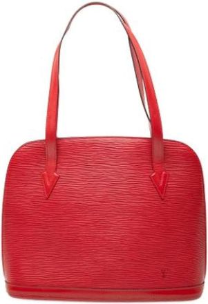 Louis Vuitton Sac bandouli&egrave;re Lussac Pre-owned - Femme - Pre-owned - Rouge - Taille: ONE Size
