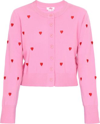 Mymo Strickjacke Frauen Rosa