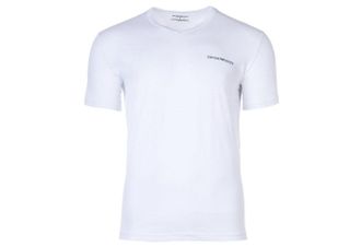 Emporio Armani T-Shirt Herren T-Shirt 2er Pack Baumwolle CORE LOGOBAND (Packung, 2er Pack)