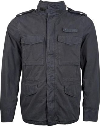 Aspesi Homme, Vestes, Bleu, Taille: S Mini Field Jacket