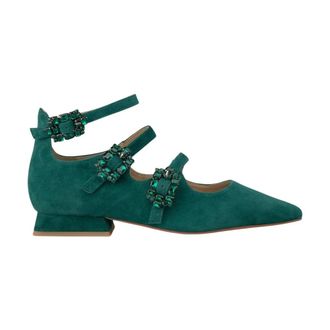 Alma En Pena Scharfe Schuhschnalle - - Shoes - Damen - Gr&uuml;n - 37 EU