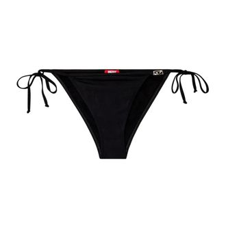 Diesel Femme, Maillots de bain, Noir, Taille: 36 FR Robe de plage kaftan fluide