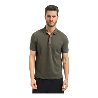 A|X Armani Exchange Homme, Tops, Vert, Taille: XL Polo en piqu&eacute;
