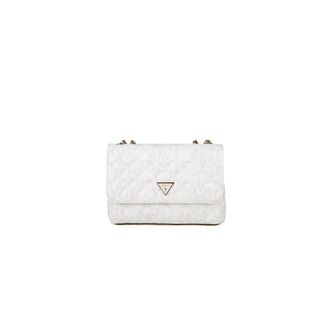 Guess Giully II 2 Comp Convertible Flap - - Bags - Damen - Wei&szlig; - ONE SIZE