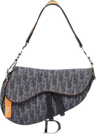 Dior Crossbody Bags - Flight Saddle Bag - Gr. unisize - in Blau - f&uuml;r Damen