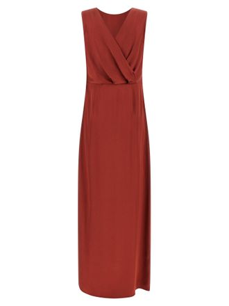 PESERICO Punto Luce Dress - Rust