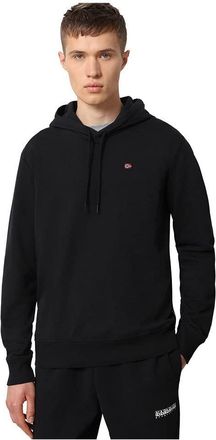 Napapijri Felpa Uomo NAPAPIJRI ZZ BALIS Hood - NP0A4FQV 041 Black Brushed
