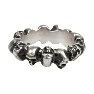 Werkstatt M&uuml;nchen Homme, Accessoires, Gris, Taille: M Multiskulls Ring