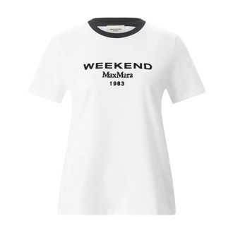 Max Mara Femme, Tops, Blanc, Taille: 44 FR T-shirts