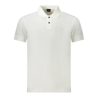HUGO BOSS Prime Poloshirt - - Tops - Herren - Wei&szlig; - 2XL