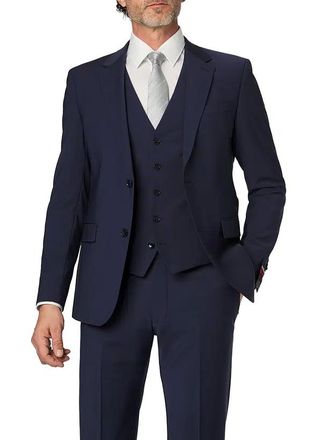 Strellson Herren Sakko blau Slim Fit