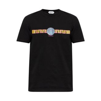 Versace T-Shirts - - Tops - Herren - Schwarzk - M