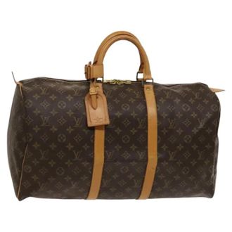 Louis Vuitton Pre-owned Toile sacs-louis-vuitton - Femme - Pre-owned - Brun - Taille: ONE Size
