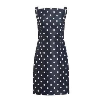 Patou Mini-Kleid mit Punktmuster - - Dresses - Damen - Blau - S