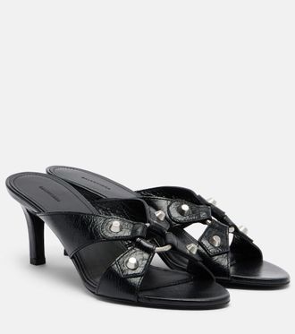 Balenciaga Mules Cagole en cuir