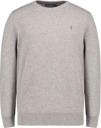 Polo Ralph Lauren Herren Pullover grau Wolle meliert