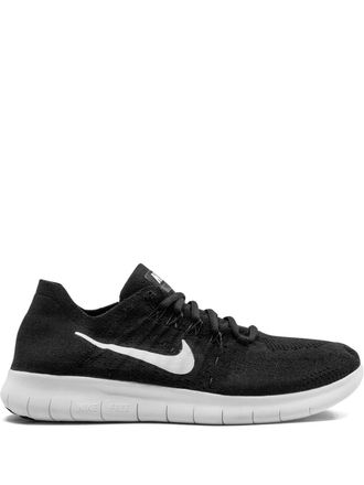 Nike Free RN Flyknit Sneakers - Schwarz