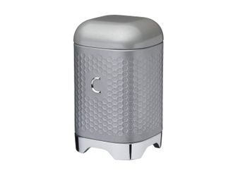 KitchenCraft Lovello Luftdichte Kuchen Aufbewahrungsbox, Strukturierte Vorratsdose f&uuml;r Kuchen, Torten, Cup Cakes und mehr, Boxen Aufbewahrung mit Deckel, Wei&szlig;, Sec