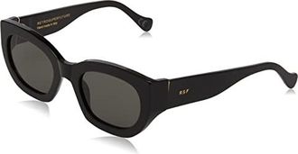 Retro Superfuture Alva Lunettes unisexes pour adulte, Noir (Alva Black), 53