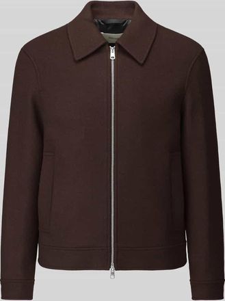Selected Regular Fit Blouson aus Woll-Mix