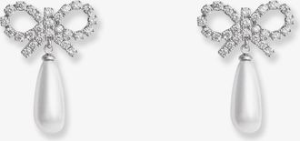 Self Portrait Silver brass earrings - SELF PORTRAIT - gender_Woman