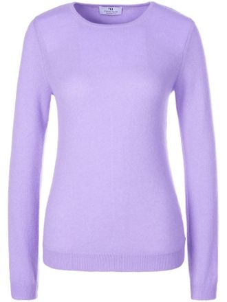 Peter Hahn Rundhals-Pullover aus 100% Premium-Kaschmir Peter Hahn lila