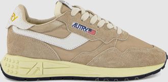 Autry Baskets Reelwind Daim Nylon Beige