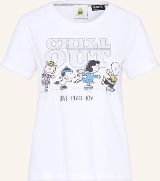 Princess Goes Hollywood Princess Goes Hollywood T-Shirt Mit Schmucksteinen weiss