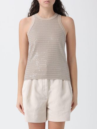 Brunello Cucinelli Top BRUNELLO CUCINELLI Femme couleur Beige