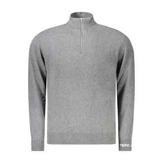 Pepe Jeans London Grigio Baumwollpullover f&uuml;r Herren