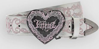 Vitriol Metal Lace G&uuml;rtel silver
