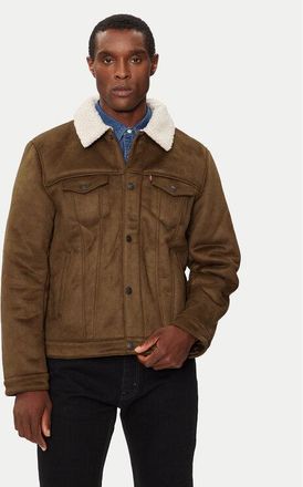 Levi's Fellmantel 001YT-0001 Braun Regular Fit